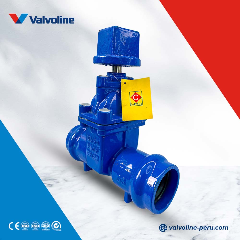 Válvula Compuerta Embone Hierro Dúctil - Valvoline Perú