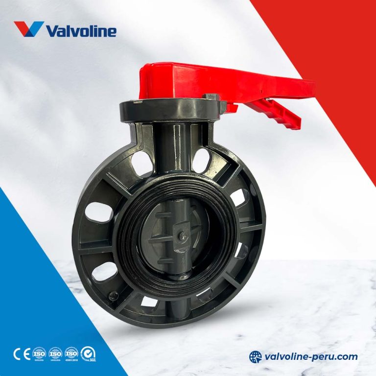 Válvula Mariposa De PVC ERA - Valvoline Perú